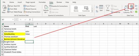 How To Split First Last Names In Excel With Formulas