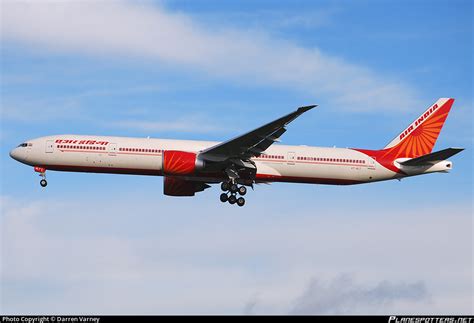 Vt Alt Air India Boeing Er Photo By Darren Varney Id