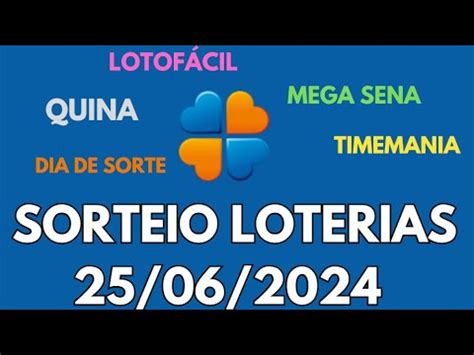 SORTEIO AO VIVO LOTERIAS CAIXA MEGA SENA LOTOFÁCIL QUINA TIMEMANIA