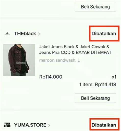 Cara Menghapus Riwayat Pesanan Di TikTok Yang Sudah Dibatalkan
