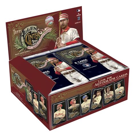 2022 Topps Allen Ginter X Baseball Checklist Set Info Boxes