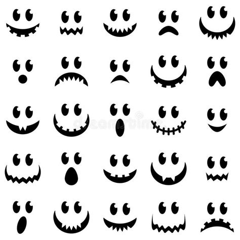 Printable Pumpkin Carving Cutouts For Halloween Artofit