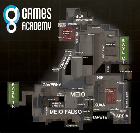 Saiba O Nome Das Posi Es Dos Principais Mapas De Counter Strike