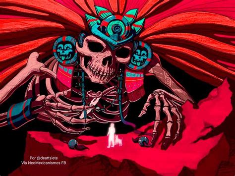 El camino de las almas al inframundo mexica o mictlán despues de la