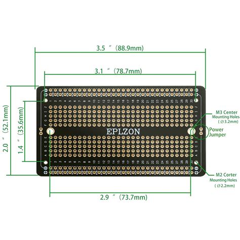 Snapklik EPLZON Solderable Breadboard PCB Board Gold Plated