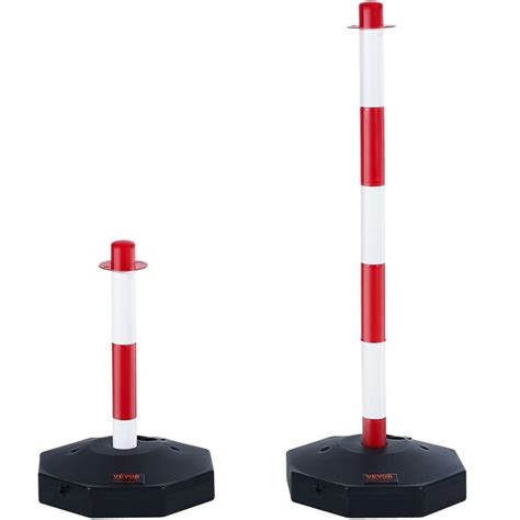 Vevor Adjustable Traffic Delineator Post Cones Pack Traffic Safety
