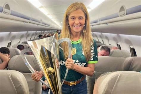 Leila Pereira compra avião para viagens do time do Palmeiras