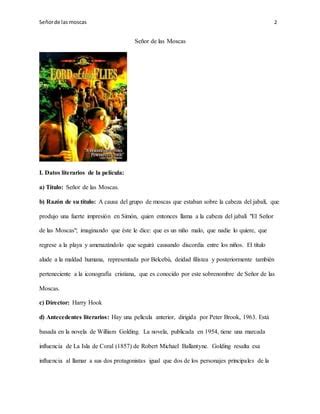 Señor de las moscas Perspectivas y simbolismo PDF