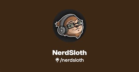Nerdsloth Instagram Facebook Twitch Linktree