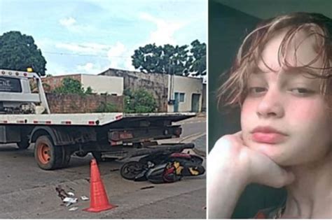 Adolescente morre após ser atropelada por caminhão guincho em MT