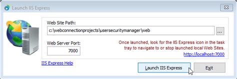 Iis Express Configuration For Web Connection West Wind Web Connection