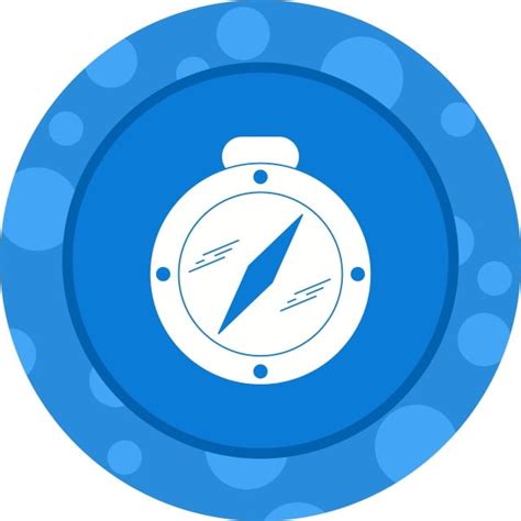 Glyph Vector Hd PNG Images Beautiful Compass Vector Glyph Icon