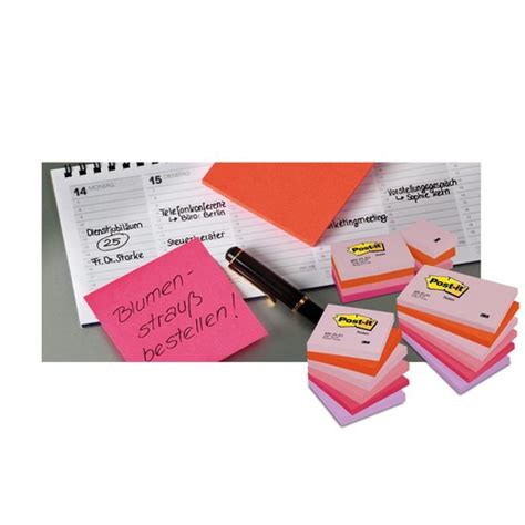 Haftnotizen Post It Notes Einzelblock X Mm Gelb Papier M Pack