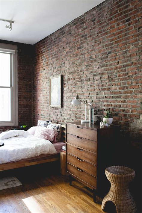 21 Bedrooms With Exposed Brick Walls
