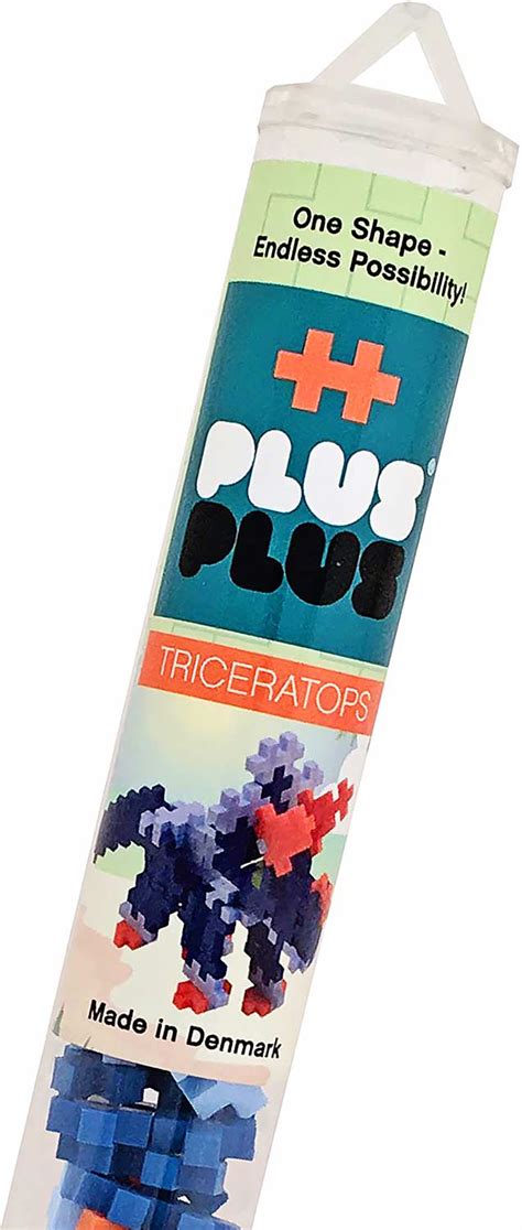 Plus Plus Tube Triceratops From Plus Plus And Totally Thomas Inc
