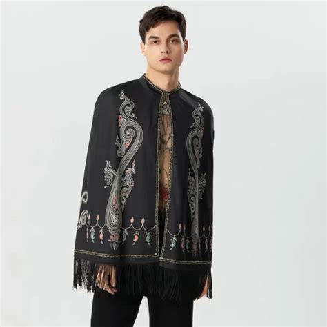 Cape Homme Styl Poncho Boh Me