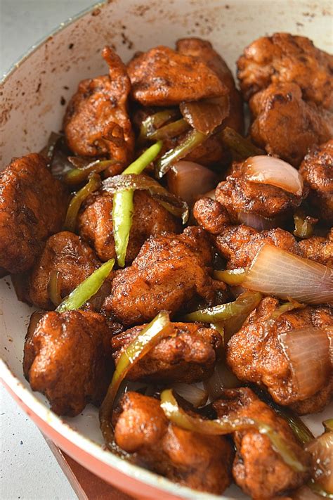 Restaurant Style Indo Chinese Chili Chicken Dry Savory Bites Recipes