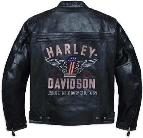 98121 17EM Harley Davidson 1 Genuine Classics Leather Jacket EC At