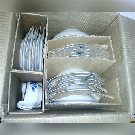 zastawa stołowa porcelana Lubiana wzór kaszubski Bydgoszcz
