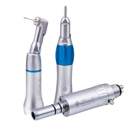 KIT ACADÊMICO ODONTOLÓGICO 1 PEÇA RETA MICRO MOTOR CONTRA ANGULO 1