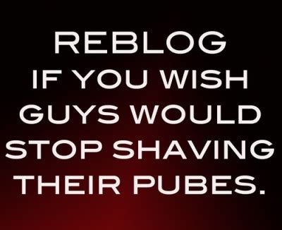 Pubes Should Be Hairy And Bushy Tumbex