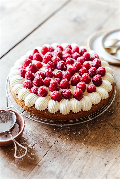 Tarte Framboise Mascarpone Palet Breton Très Facile Lilie Bakery