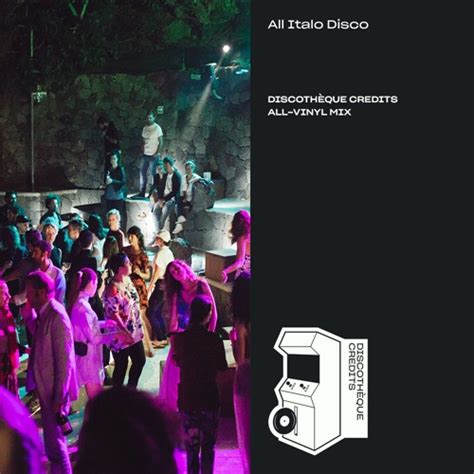 Stream Live All Vinyl Mix All Italo Disco By Discoth Que Credits