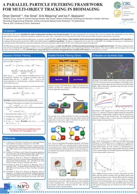 pdf a parallel particle filtering framework for multi object tracking in bioimaging