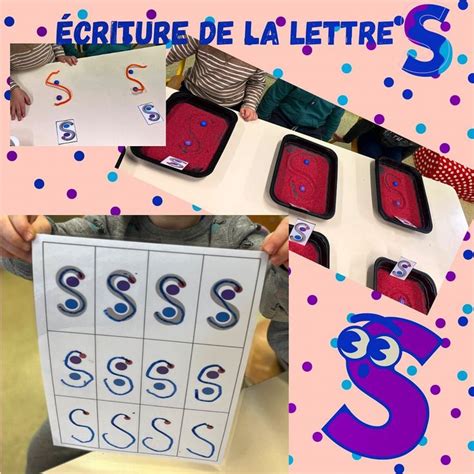 La classe des coquelicots on Instagram Écriture de la lettre S