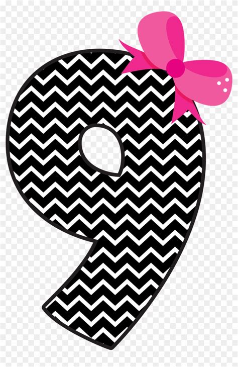 Cute Number Clipart Cute Number 9 Clipart For Your Design Projects