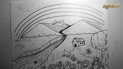Cómo Dibujar la PRIMAVERA How to Draw a SPRING Landscape YouTube