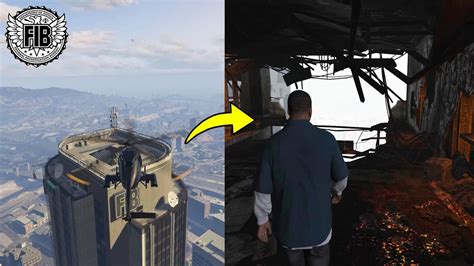 Gta How To Get Into Fib Building Single Player Free Roam Youtube