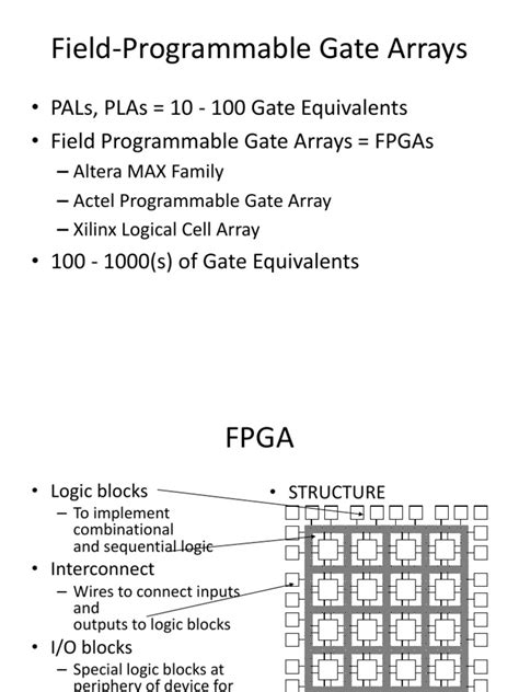 field programmable gate arrays field programmable gate array digital electronics free 30