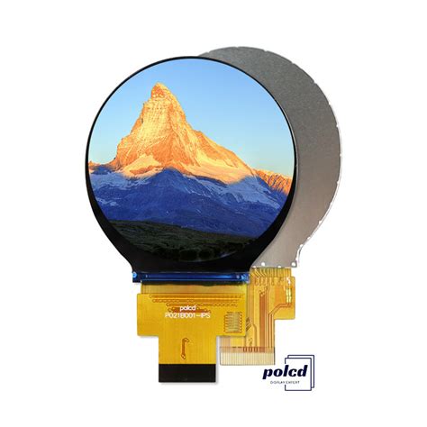 Polcd 2 1 Inch IPS Small Round LCD 480 480 Mipi Interface ST7701S