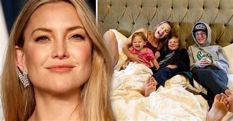 Kate Hudson habla de su relación con los padres de sus hijos