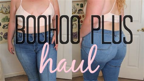 Boohoo Plus Haul Try On Youtube