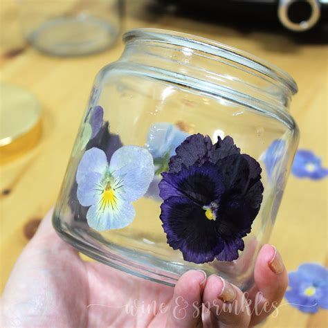 DIY Dried Pressed Flower Wall Soy Wax Scented Candles Wine Sprinkles