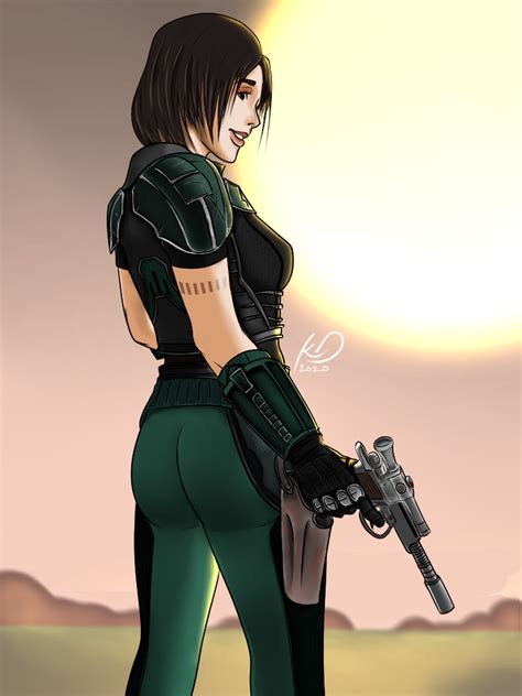 Cara Dune By Kronodeft On Newgrounds