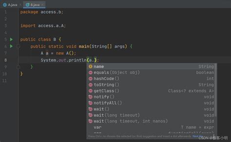 java访问修饰符 java访问修饰符排序 极客小明的博客 csdn博客