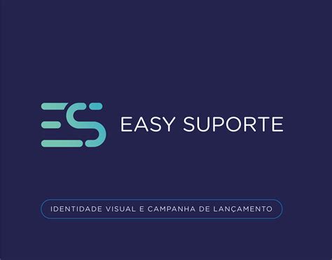 Logotipo E Identidade Visual Easy Suporte On Behance