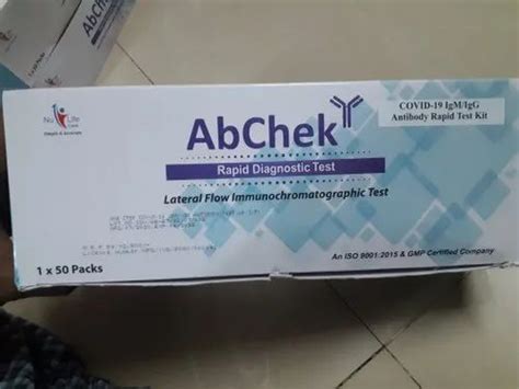 Plastic Sars Cov Igm Igg Rapid Antibody Abchek Covid Antibody Rapid