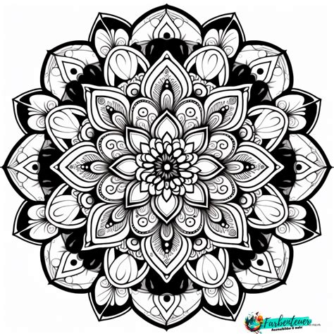 Mandala Ausmalbilder für Erwachsene Entspannung und Kreativität