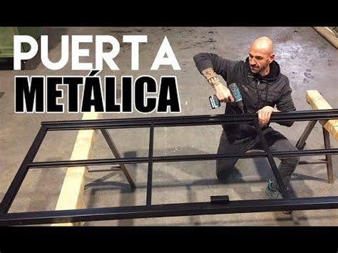 PUERTA METÁLICA CÓMO HACER FÁCIL YouTube Puertas de metal