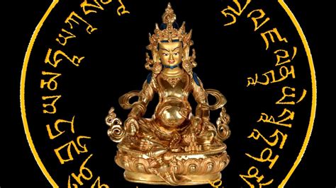 Yellow Dzambhala Mantra Buddhist Music For Wealth Happiness YouTube