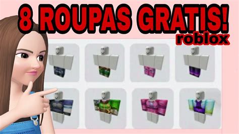 COMO PEGAR 8 ROUPAS GRATIS NO ROBLOX Novo Evento 2021 YouTube