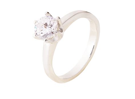 Ripley ANILLO DE COMPROMISO FANCY DELGADO CON ZIRCON CIRCULAR DE