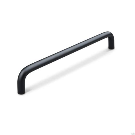 Uchwyt Meblowy Pod U Ny Barga Metalowy Czarny Mat Skandynawskie