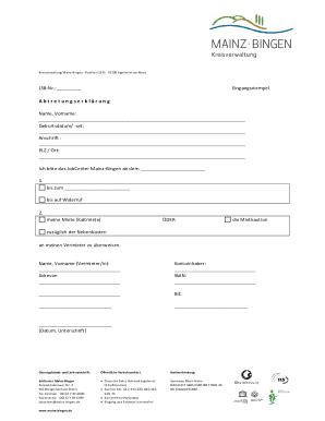 Ausfüllbar Online Kurzantrag auf Leistungen nach dem Zweiten Buch
