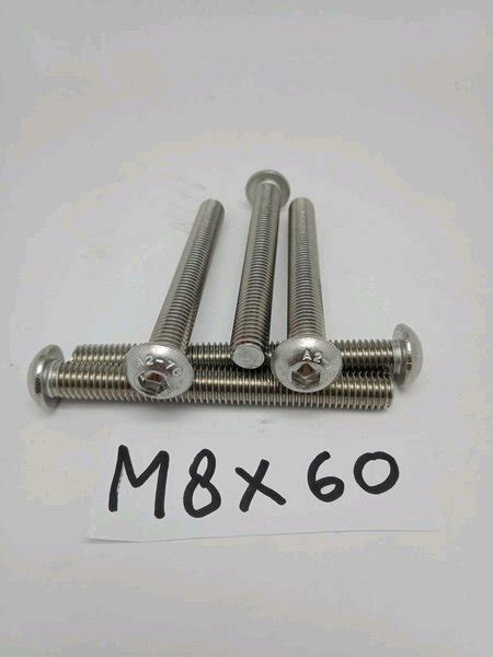 Jual Baut L Stainless M8 X 60 Button Isi 1 Di Lapak Mencari Berkah