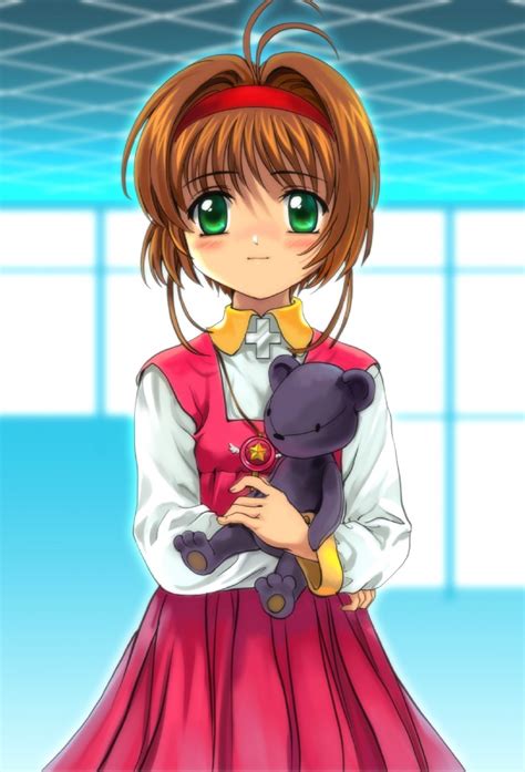 Safebooru Airport Blush Card Captor Sakura Dress Kinomoto Sakura Love Moonknives 168549